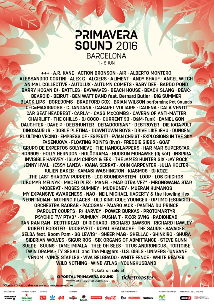 The TIDAL Guide to Primavera Sound 2016 | TIDAL Magazine